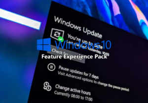 Feature Experience Pack, windows 10 • Special IT